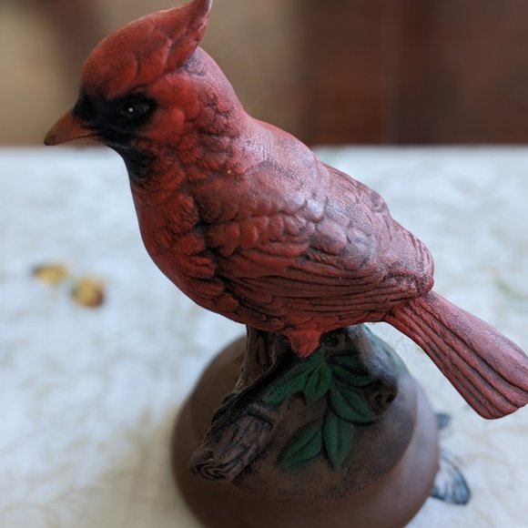 Accents | Vintage Handmade Cardinal Bird Figurine | Poshmark